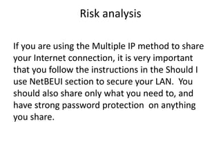 Secure your LAN | PPTX