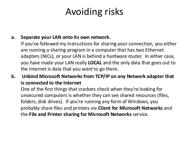 Secure Your Lan