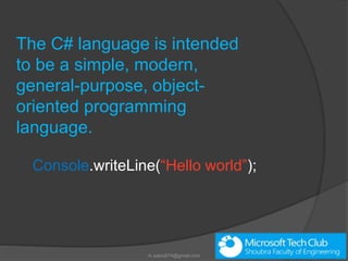 C# | PPT