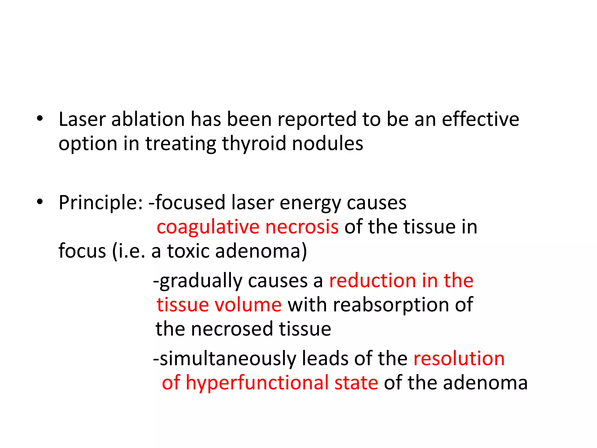 laser ablation vs radioiodine in toxic nodular goiters jcem | PPTX ...