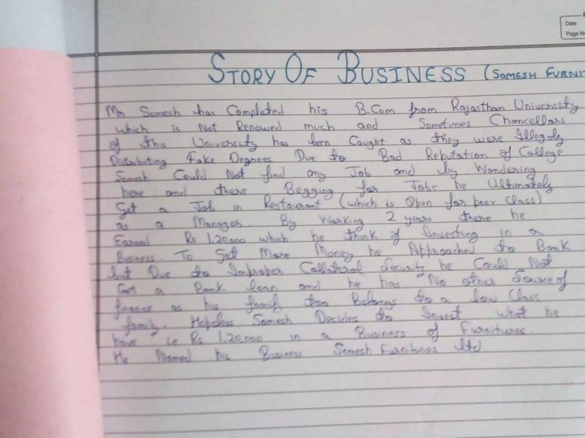 Accountancy 12th class project work(Both Comprehensive and specific) | PPTX