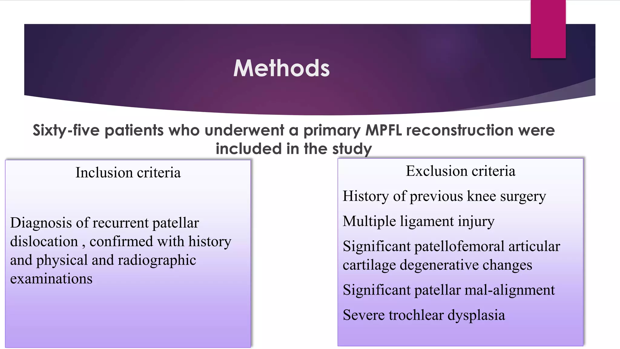 patellar dislocation | PPTX