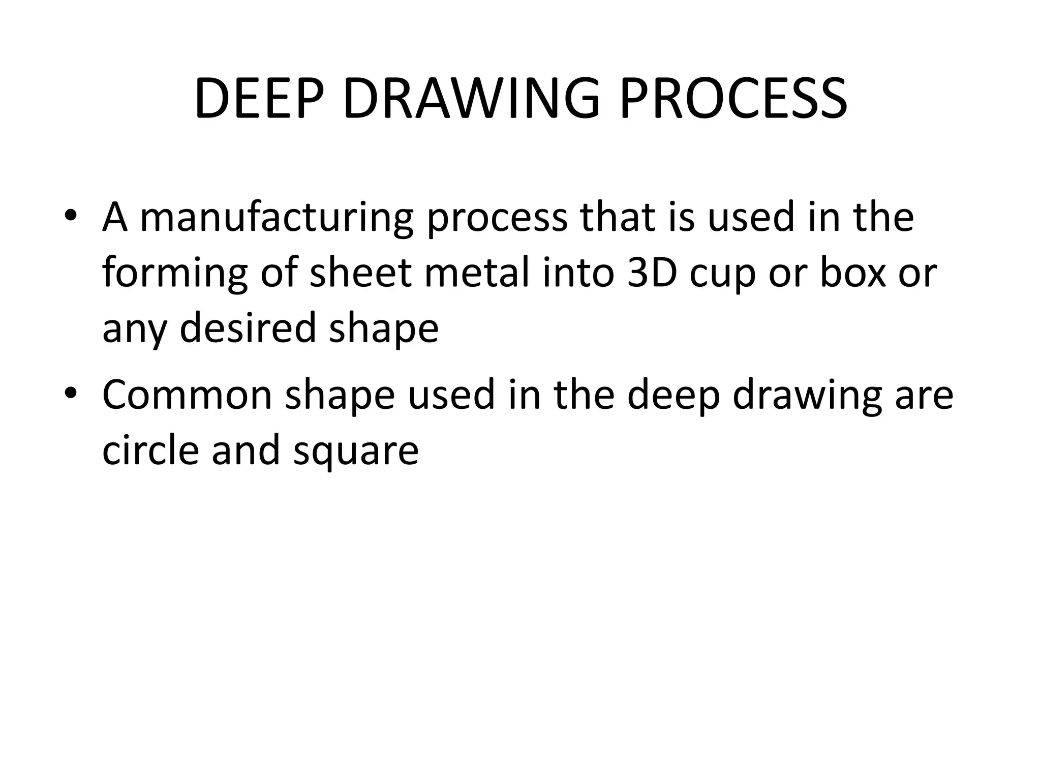 Cold forming process | PPTX | Drawing and Sketching | Arts and Crafts