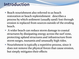 Beach Nourishment | PPTX