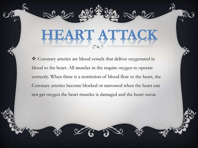 heart attack | PPT