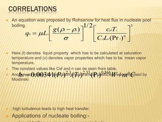 Boiling heat transfer | PPTX