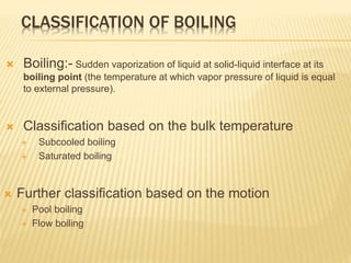 Boiling heat transfer | PPTX