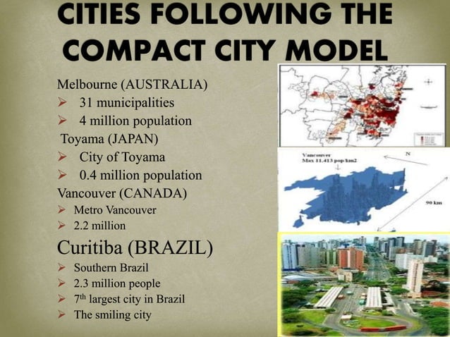 compact cities vs. urban sprawl | PPT