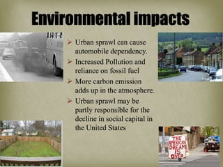 compact cities vs. urban sprawl | PPTX