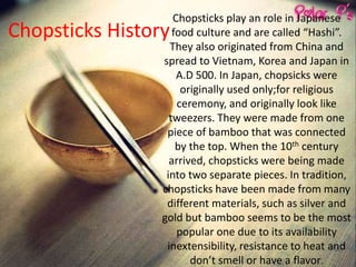Presentation Chopsticks - Polar P's | PPTX