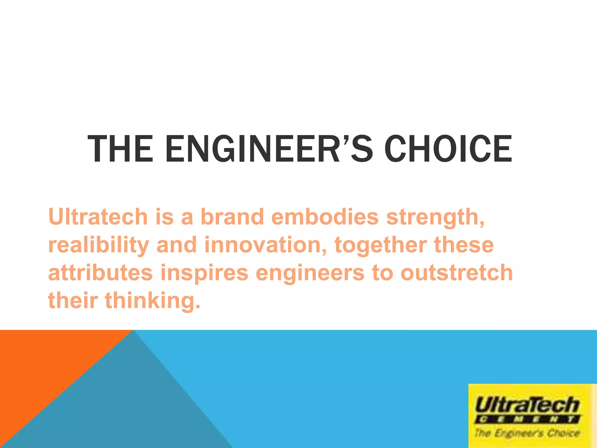 presentation on ultratech cement limited | PPTX