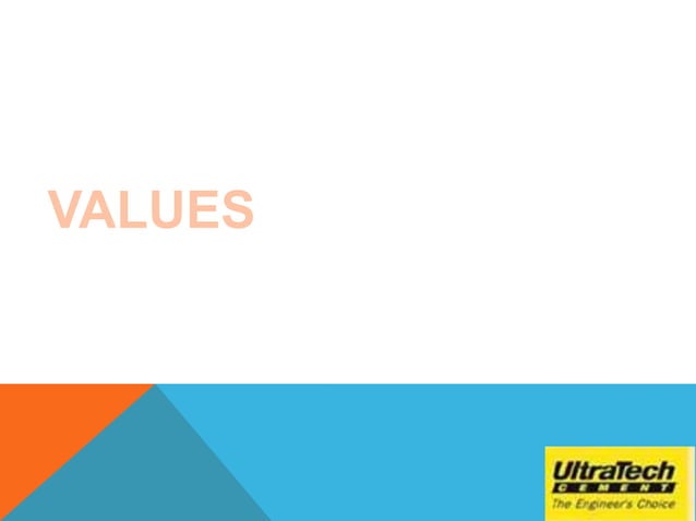 presentation on ultratech cement limited | PPTX | Manufacturing ...