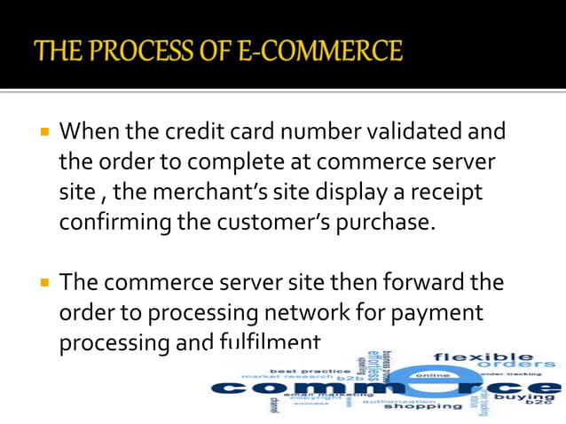 PPT FOR MCA E- COMMERCE | PPTX | Consumer Electronics | Technology ...