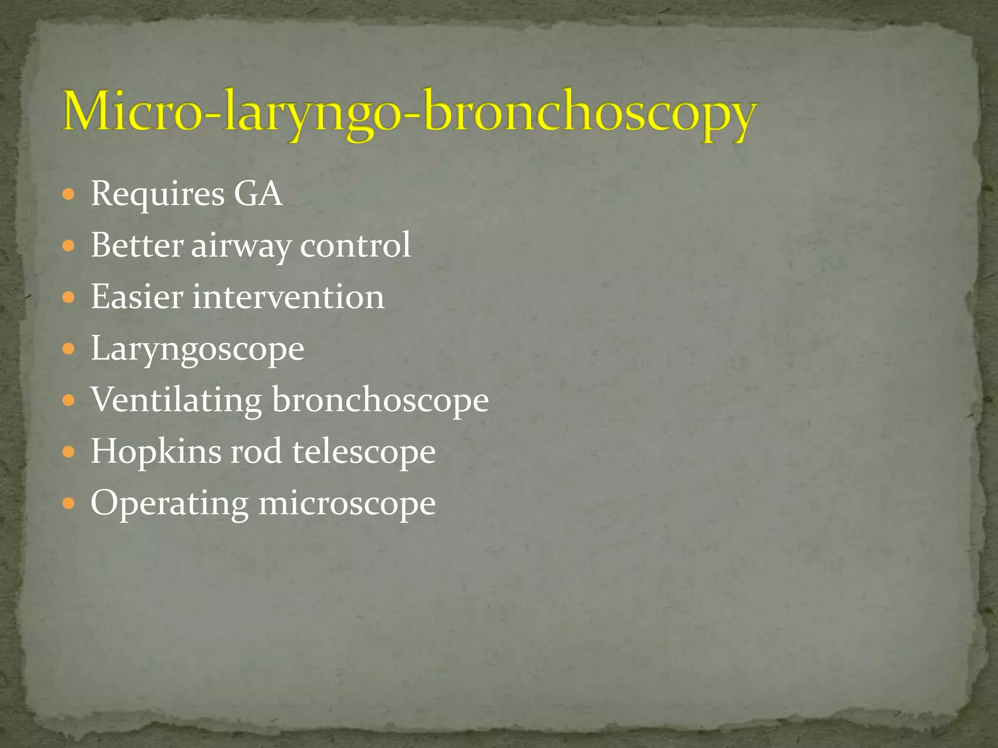 PEDIATRIC AIRWAY EVALUATION & MANAGEMENT | PPTX