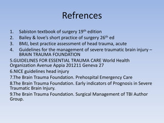 evaluation of patient with head trauma | PPTX