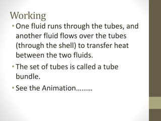Shell and tube Heat exchanger | PPT