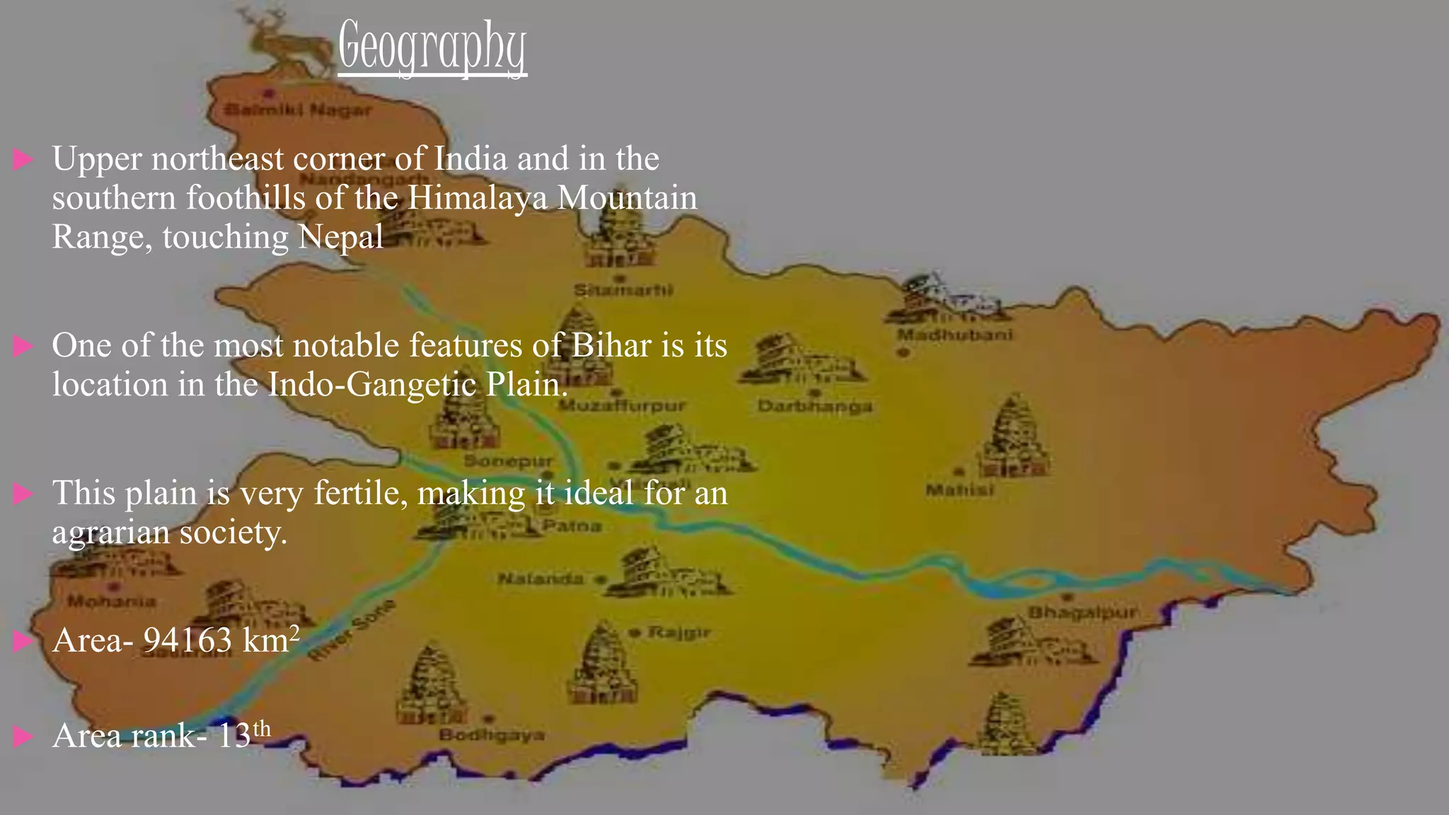 Bihar:a cultural place of India | PPTX