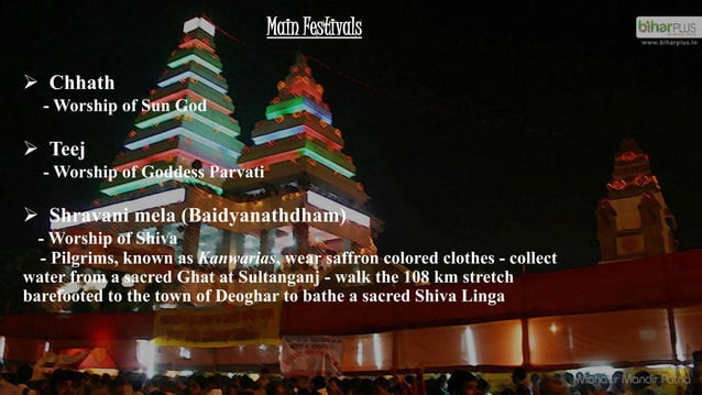 Bihar:a cultural place of India | PPTX