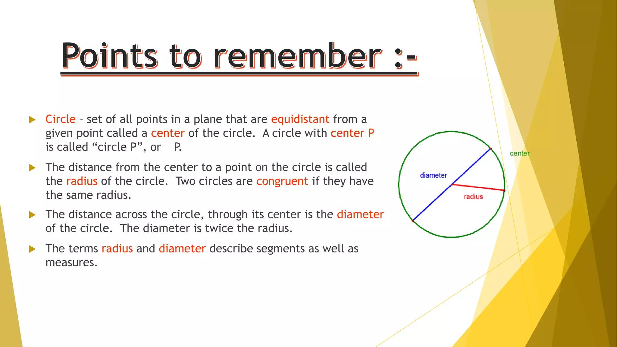 circles- maths-class 10th-ppt | PPTX | Geography | Science