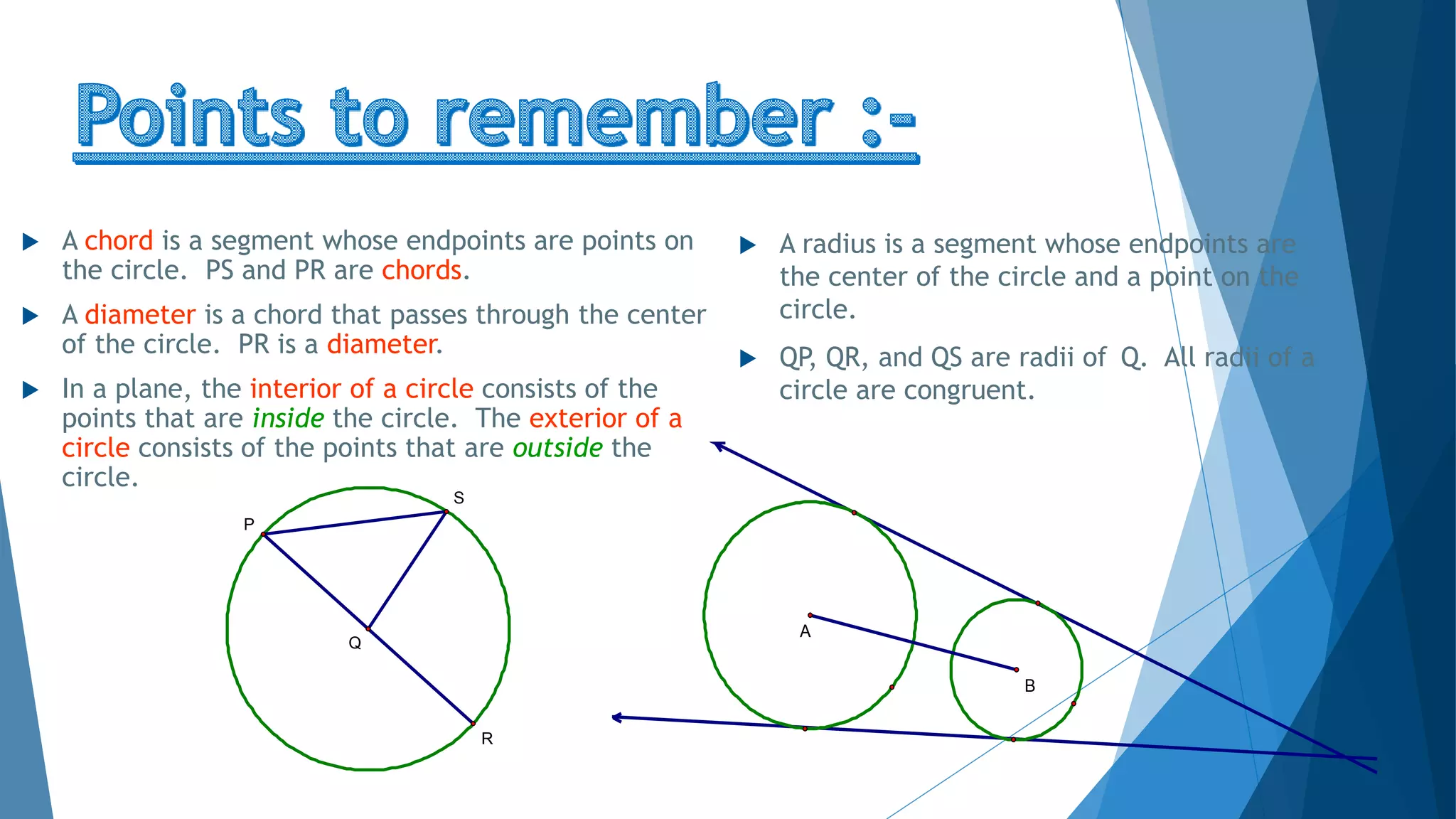 circles- maths-class 10th-ppt | PPTX | Geography | Science