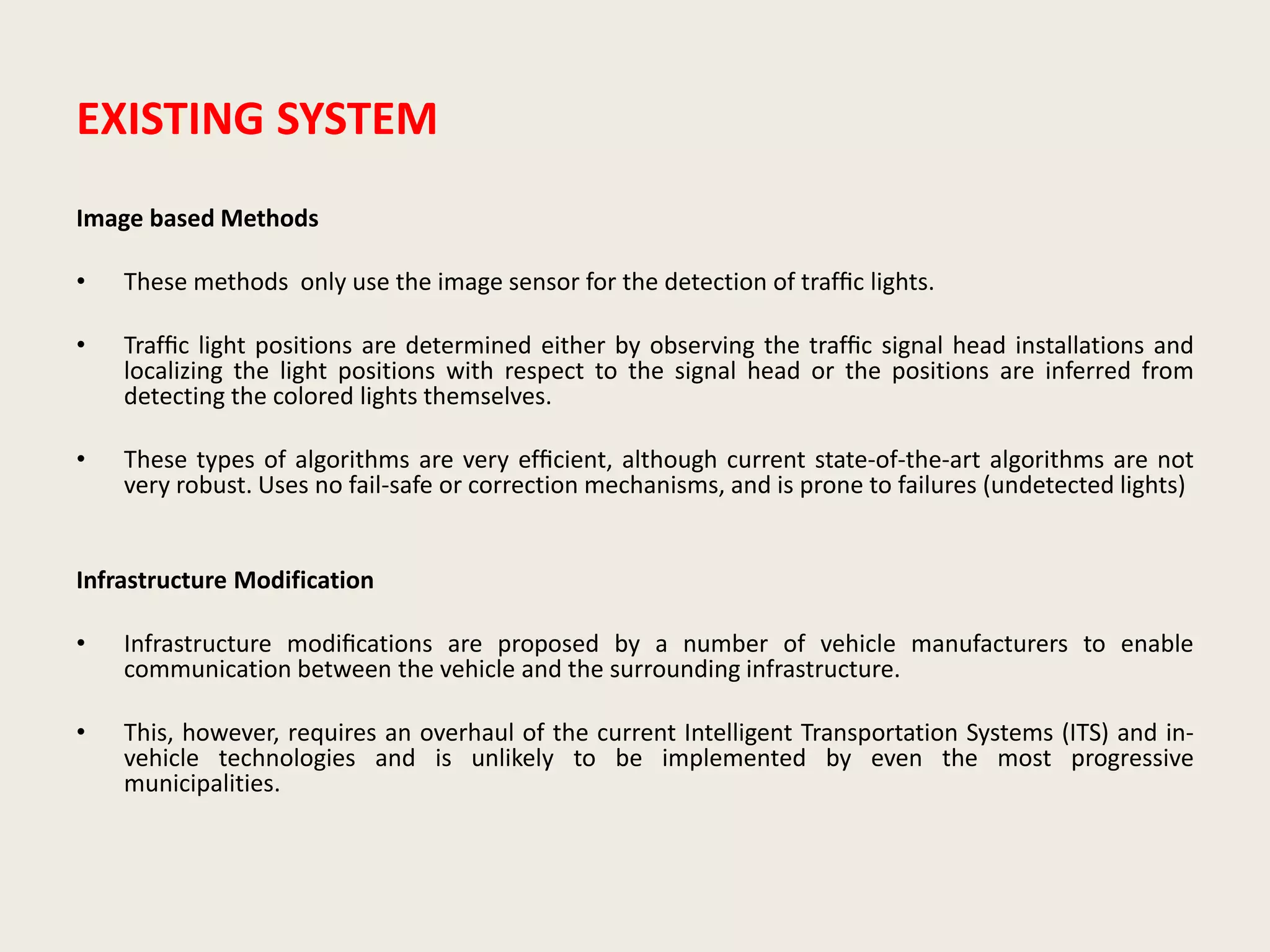 Intelligent Traffic Light Detection For Individuals With Cvd Ppt