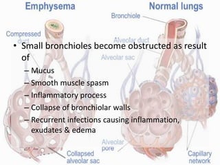 aetiology and pathogenesis of chronic obstructive lung disease | PPTX