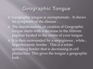Tongue basics | PPTX