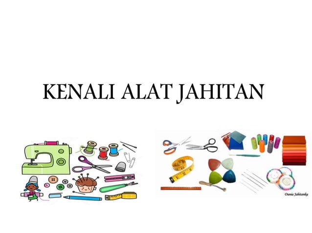 alat jahitan | PPT