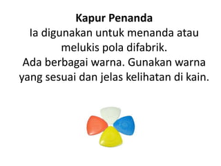 alat jahitan | PPTX