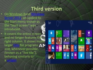 desktop startmenu task bar | PPTX