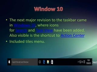 desktop startmenu task bar | PPTX