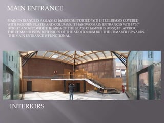 Tagore Theater case study | PPTX