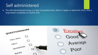 Survey Research technique | PPTX | Technology & Computing