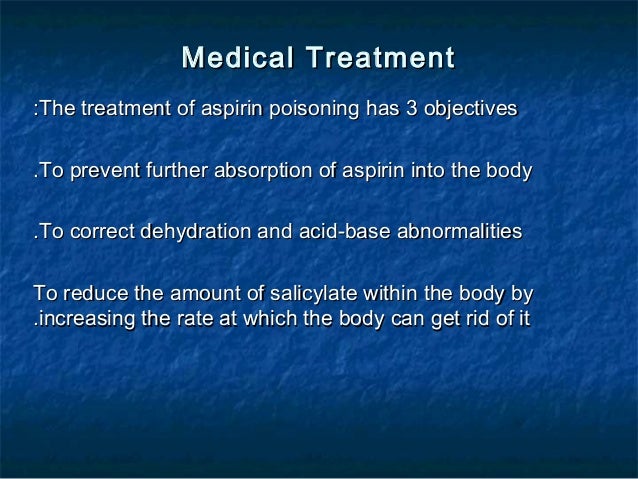 Aspirin poisoning