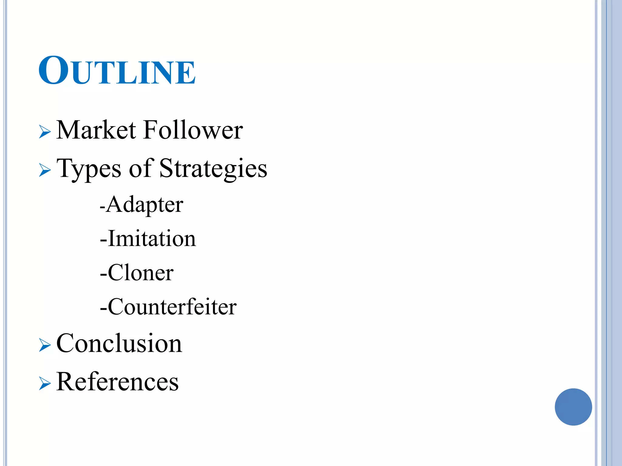 competitive strategies of markets followers | PPTX