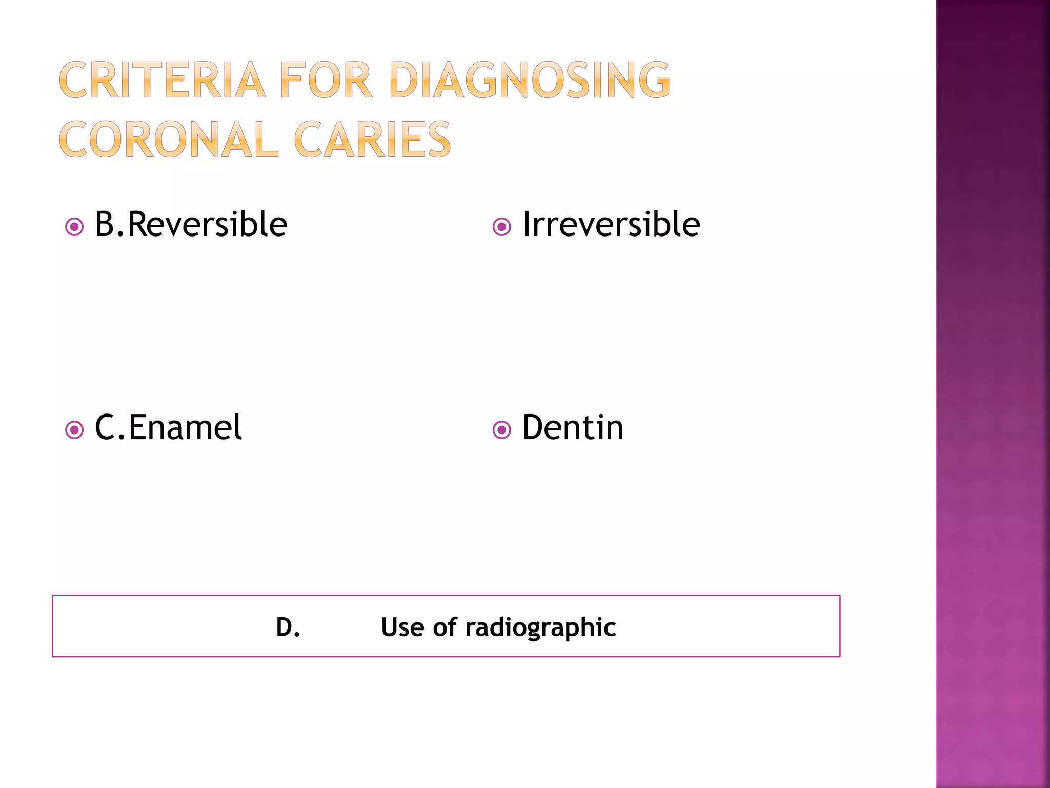 dental caries index | PPTX