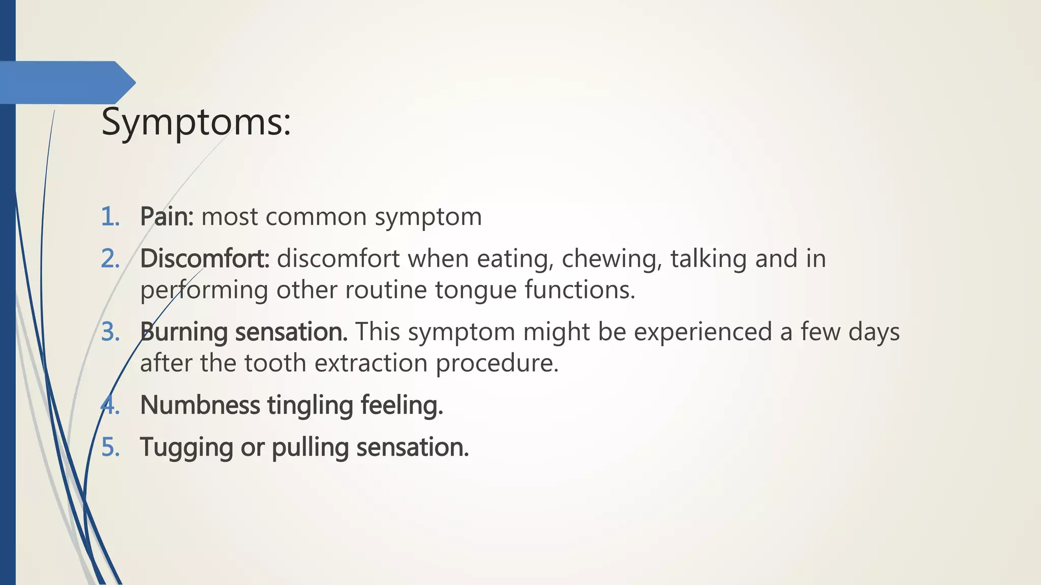 Management Of Lingual Nerve injury | PPTX
