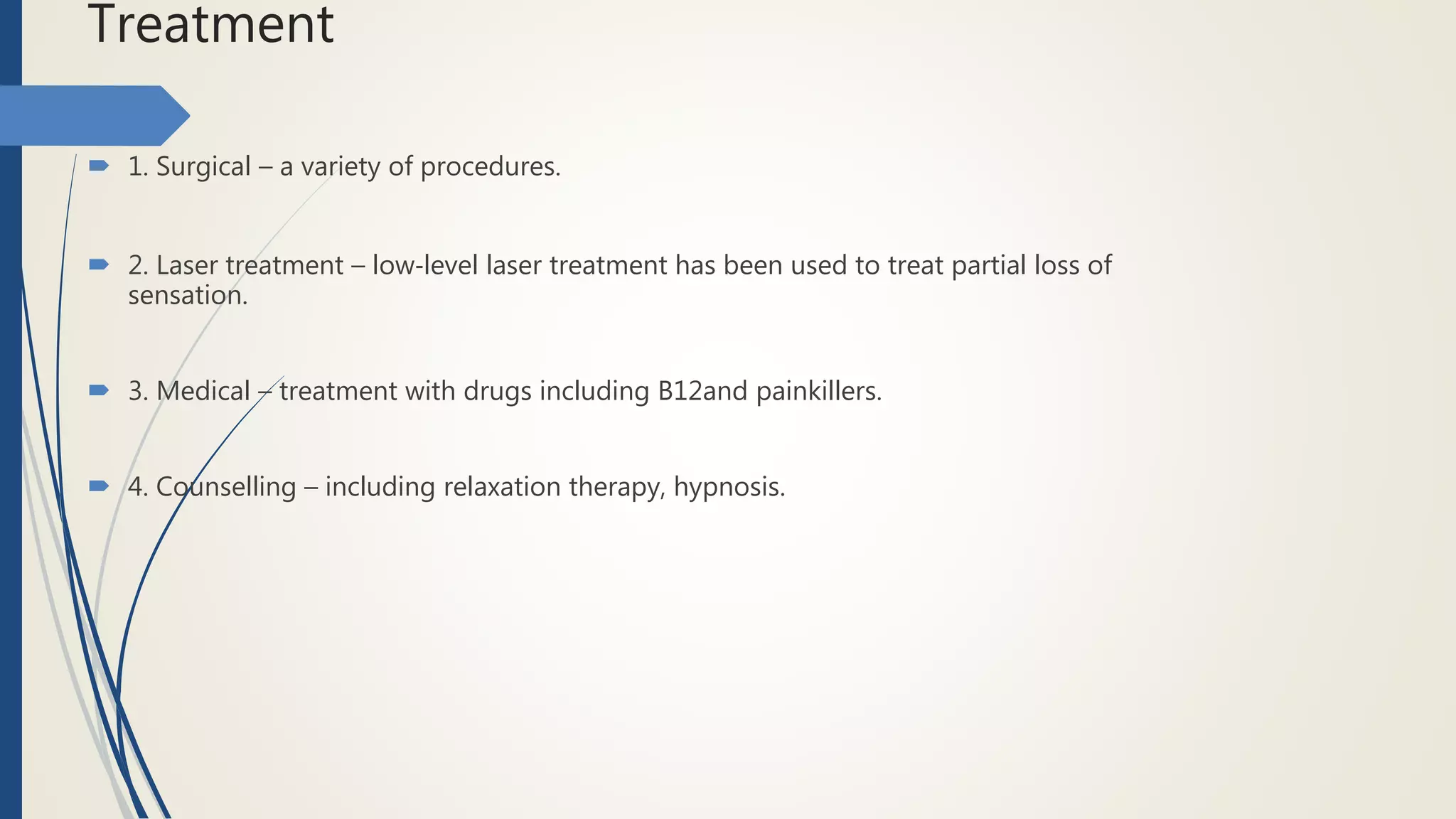 Management Of Lingual Nerve injury | PPTX