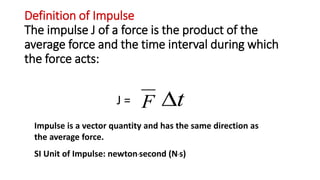 Impulse Momentum Equation