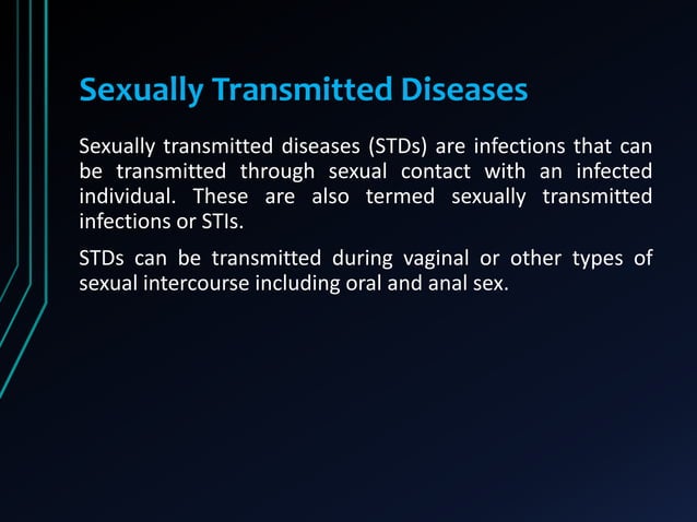 Sexually Transmitted diseases (Gonorrhea) | PPTX | Sexual Conditions ...