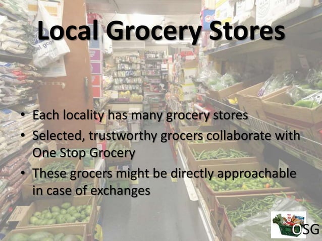 One Stop Grocery: Marketing Plan | PPT