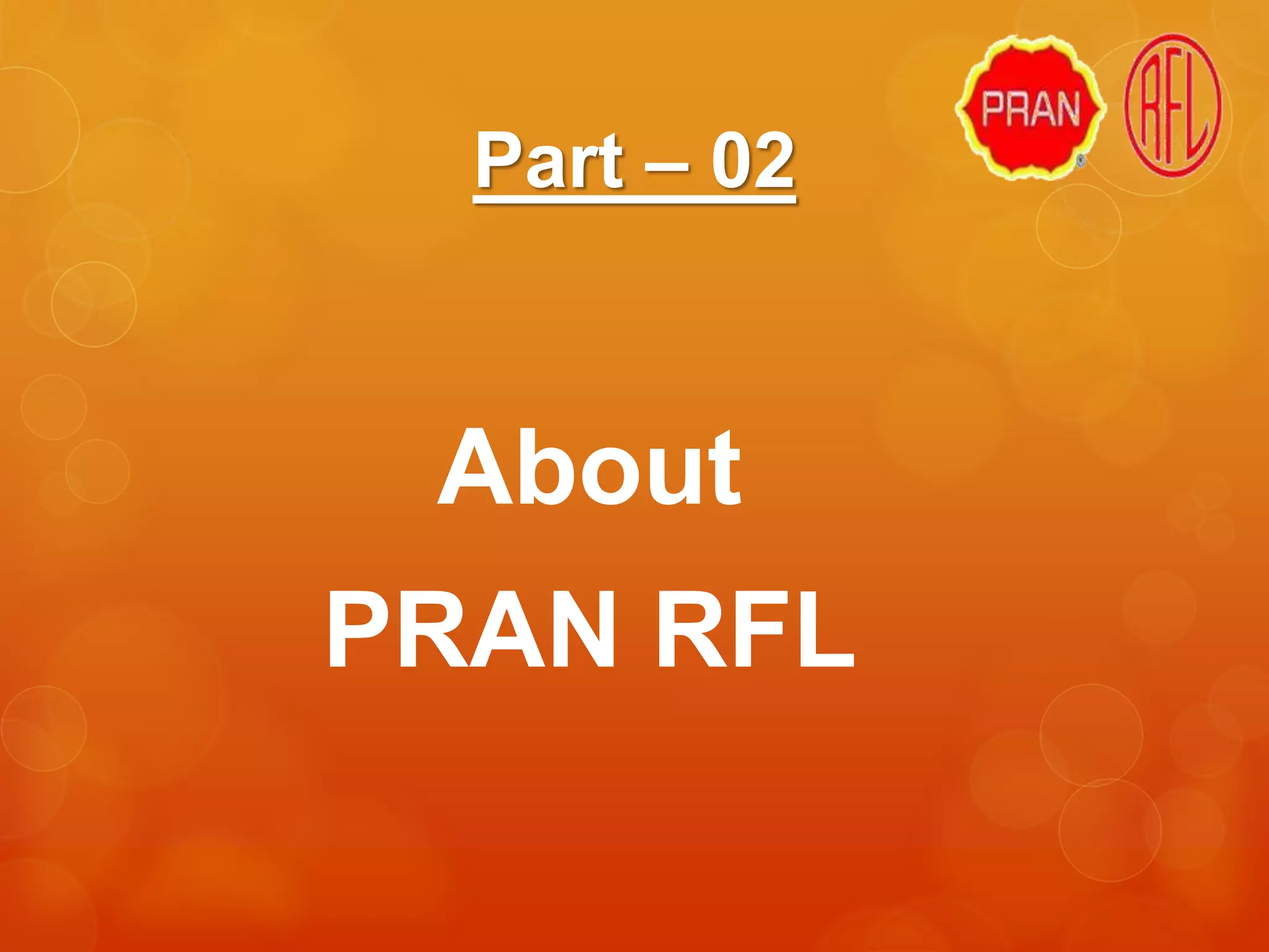 Pran RFL Marketing and Advertising Strategy | PPTX