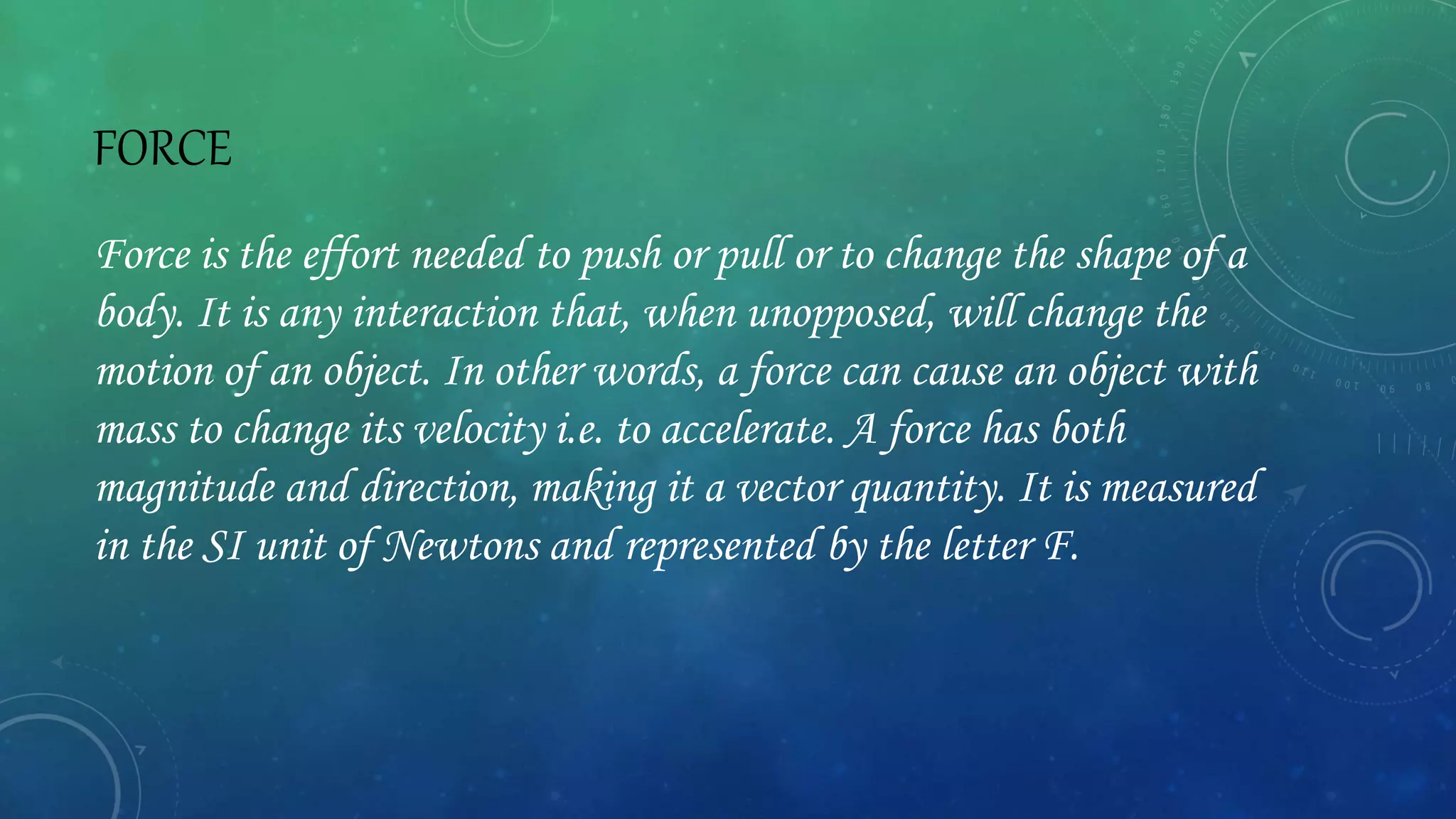 Force And Laws Of Motion | PPTX