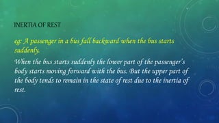 Force And Laws Of Motion | PPTX