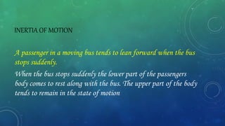 Force And Laws Of Motion | PPTX