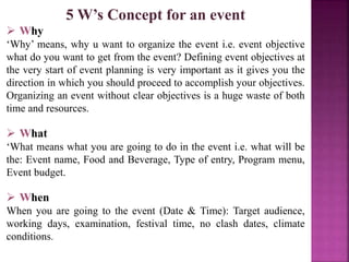 Understanding event and its types | PPTX