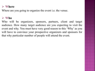 Understanding event and its types | PPTX