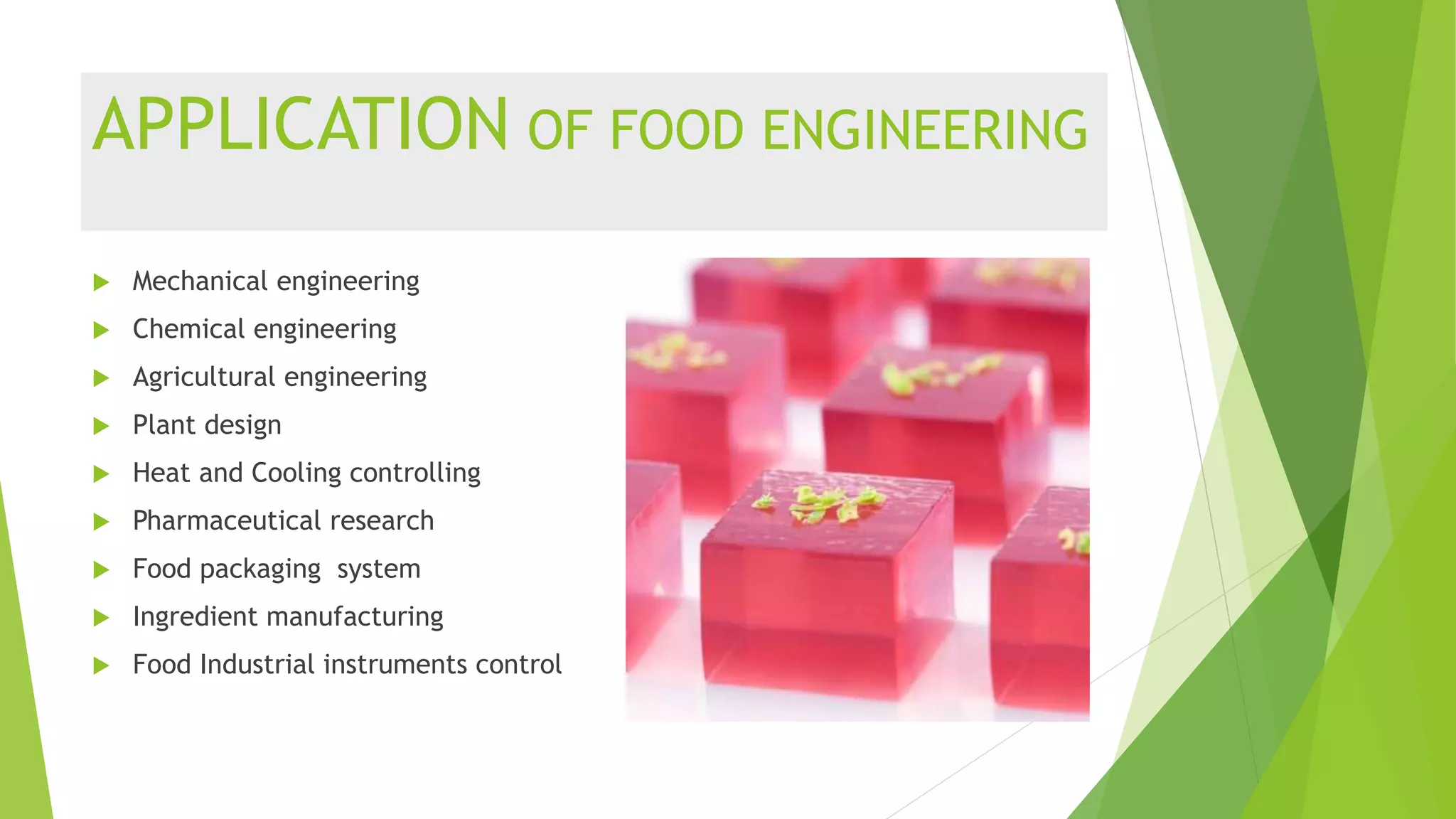 Food Engineering presentation | PPTX