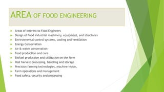 Food Engineering presentation | PPTX