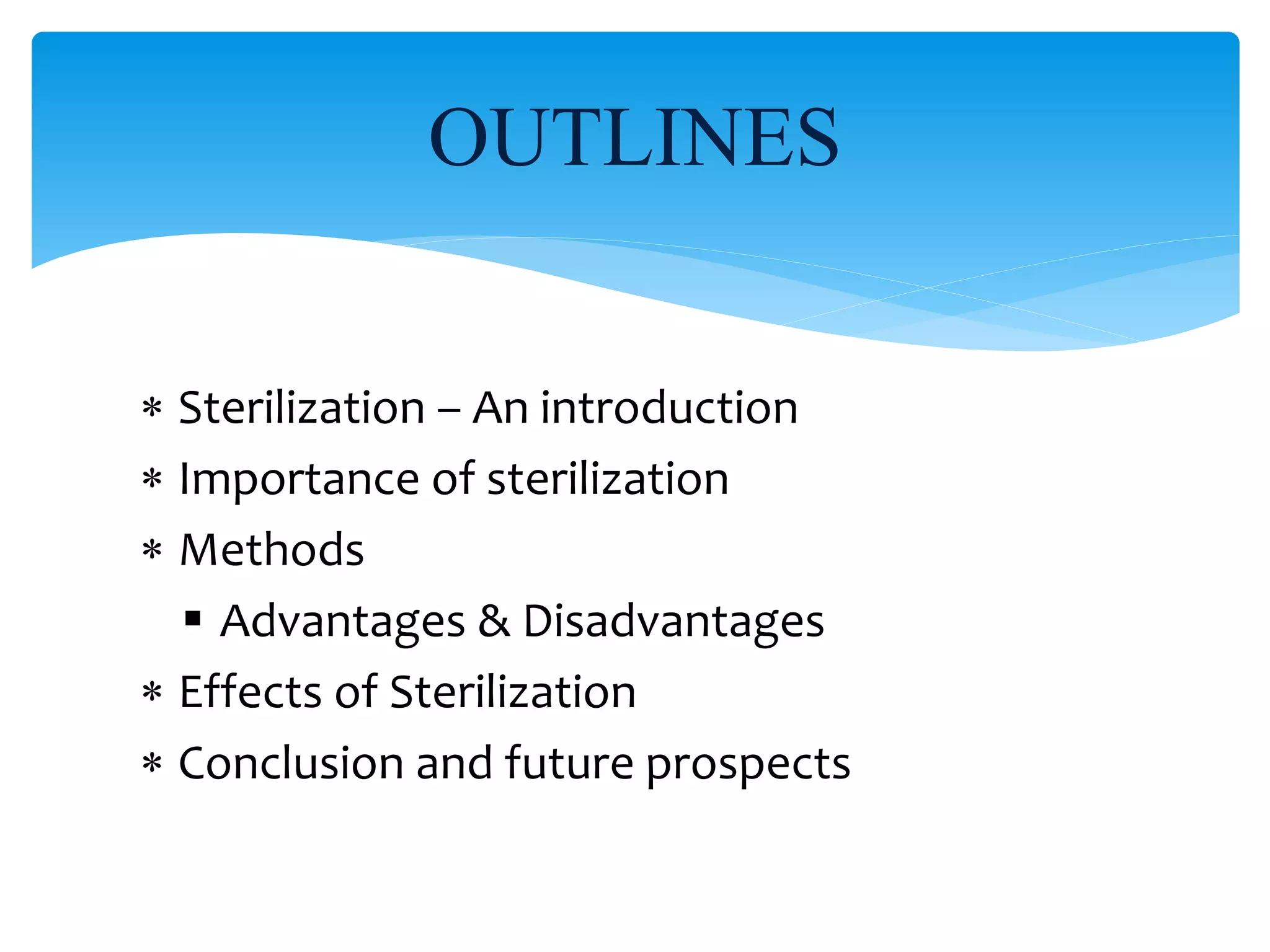 Sterilization | PPTX